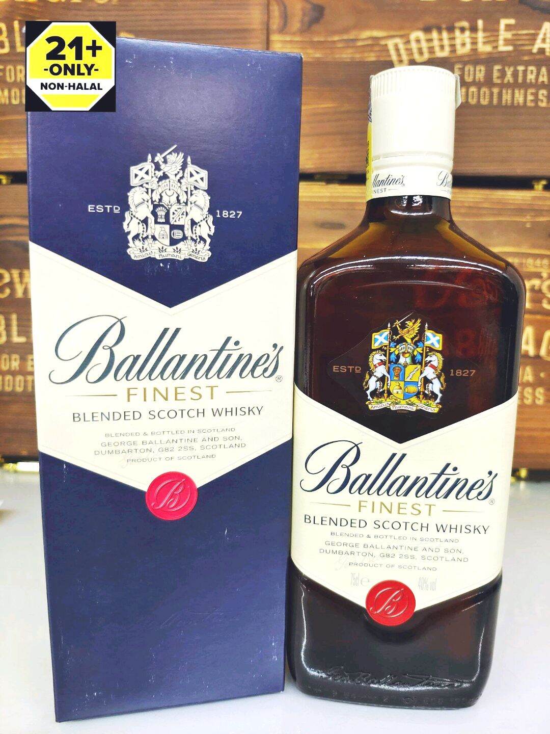 Ballantine's Finest Blended Scotch Whisky 1L (promotion)💯 Original ...