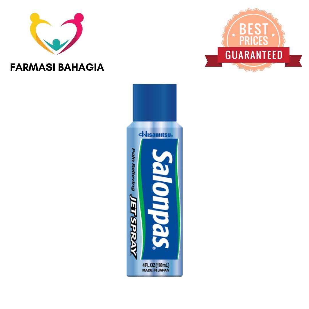 Salonpas Pain Relieving Jet Spray 118ml | Lazada