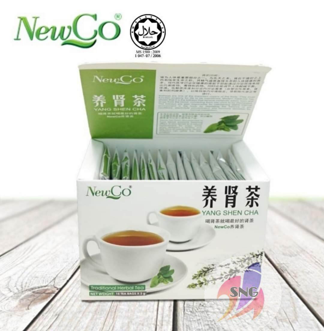 Halal 养肾茶 Newco Yang Shen Cha Healthy herbal kidney tea 15 sachets/box ...
