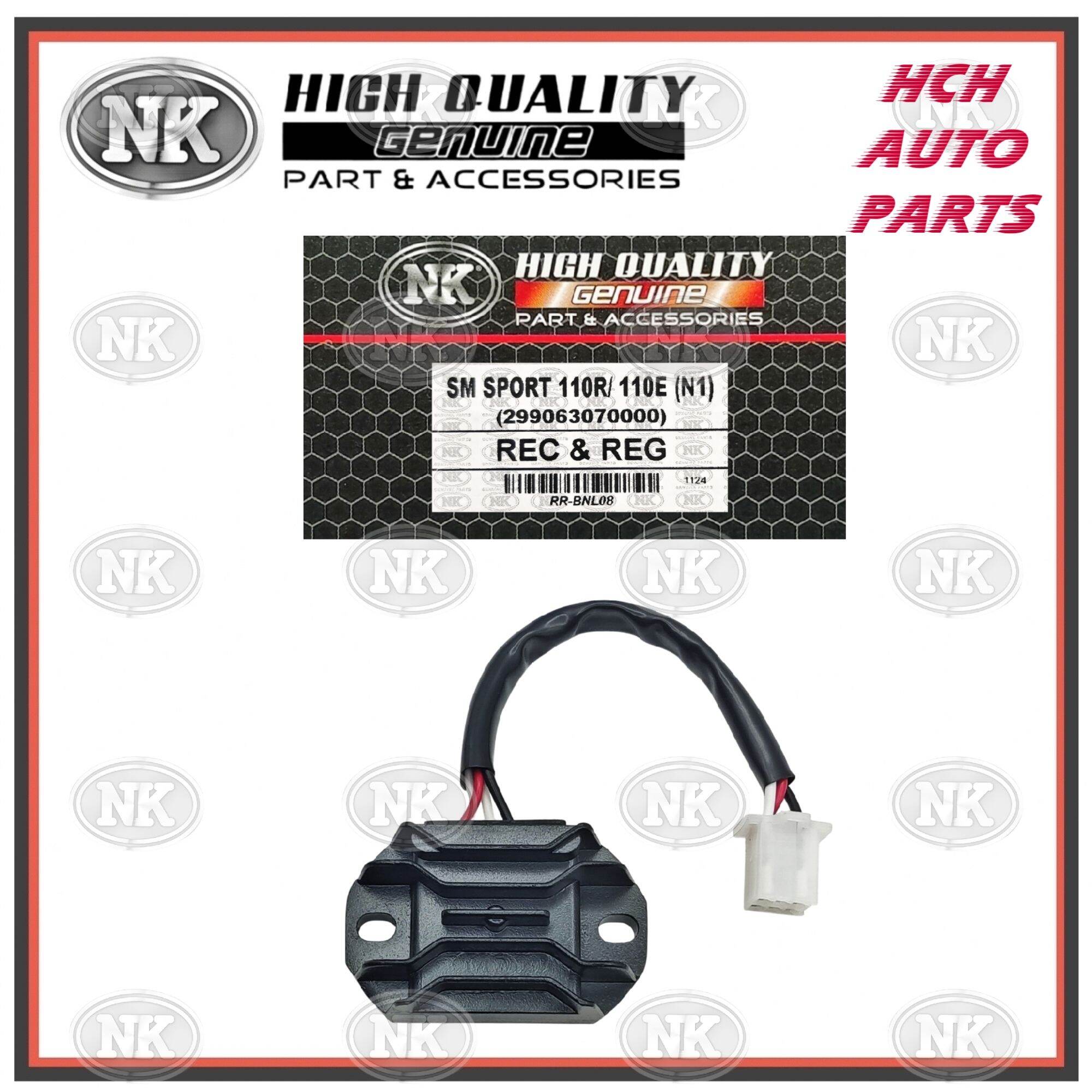 RECTIFIER & REGULATOR - BENELLI - SM SPORT 110R/ 110E (N1/N2/N3) - P/NO ...