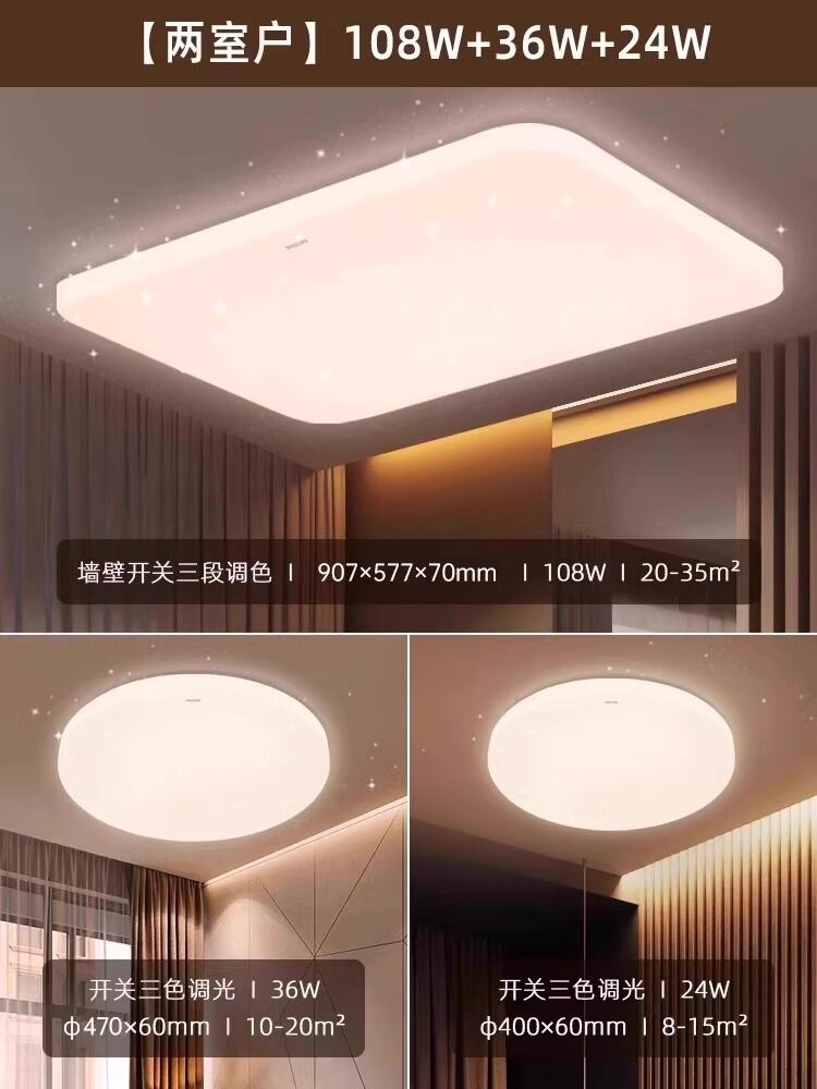 Philips Full Spectrum Eye Protection Led Starry Ceiling Living Room ...