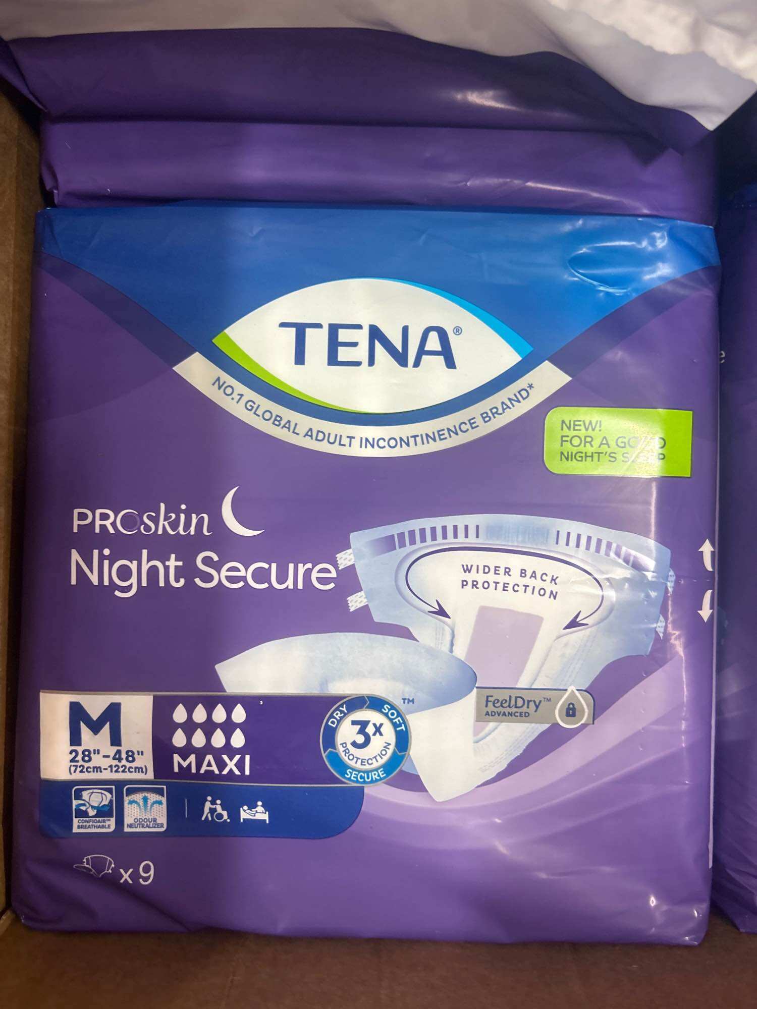 TENA PRO skin Night Secure Adult Diaper M Size L size | Lazada