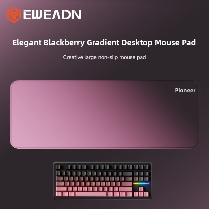 EWEADN | Luxury Gradient Black and Pink Large Gaming Mouse Pad | Lazada