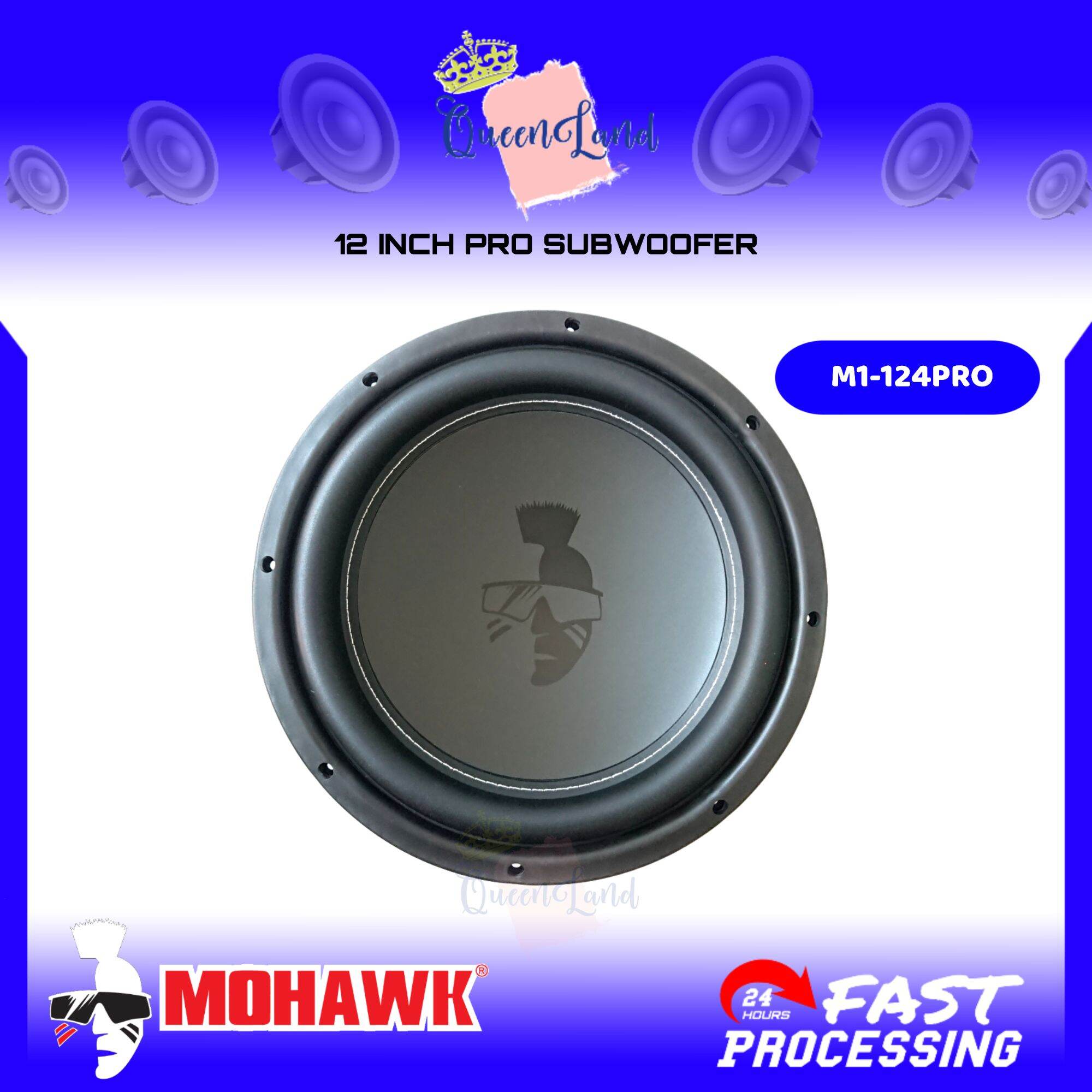 MOHAWK 12 INCH PRO SUBWOOFER - M1-124PRO | Lazada