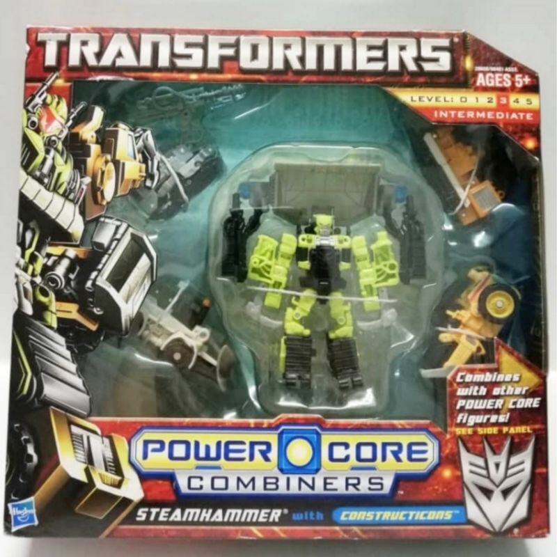 [ready Stock] Steamhammer With Constructicons Transformers Power Core