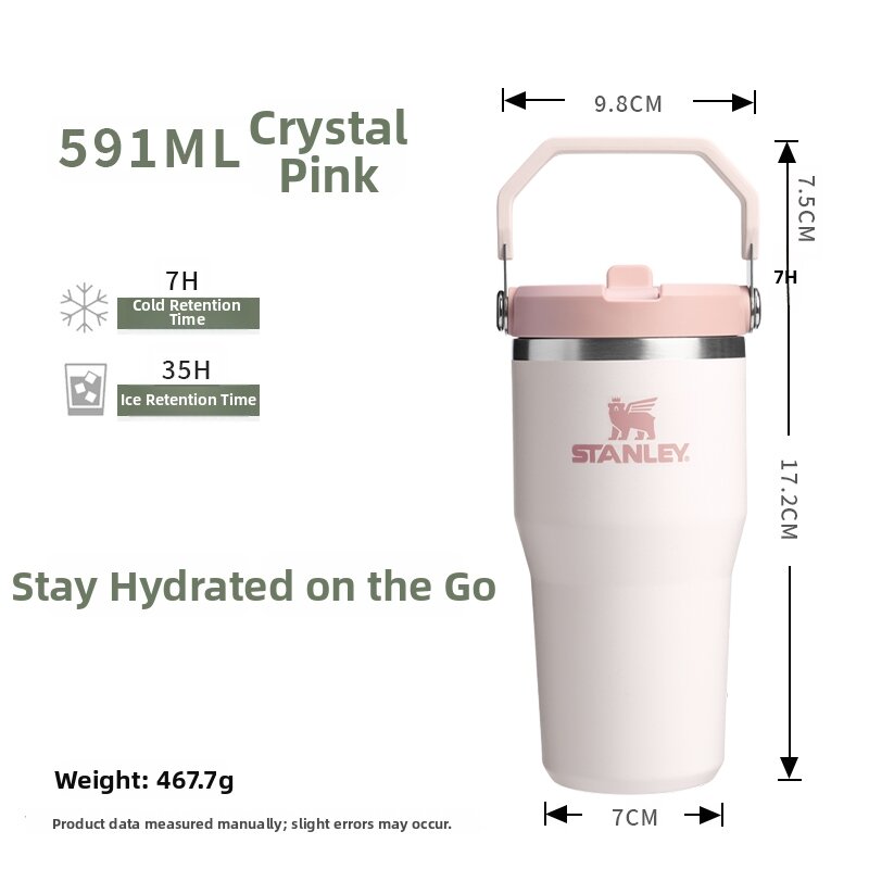 Stanley | Insulated Foldable Straw Water Cup Large Capacity | Lazada