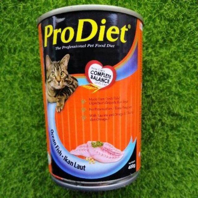 Prodiet makanan basah kucing dalam tin 400g / Prodiet cat wet food ...