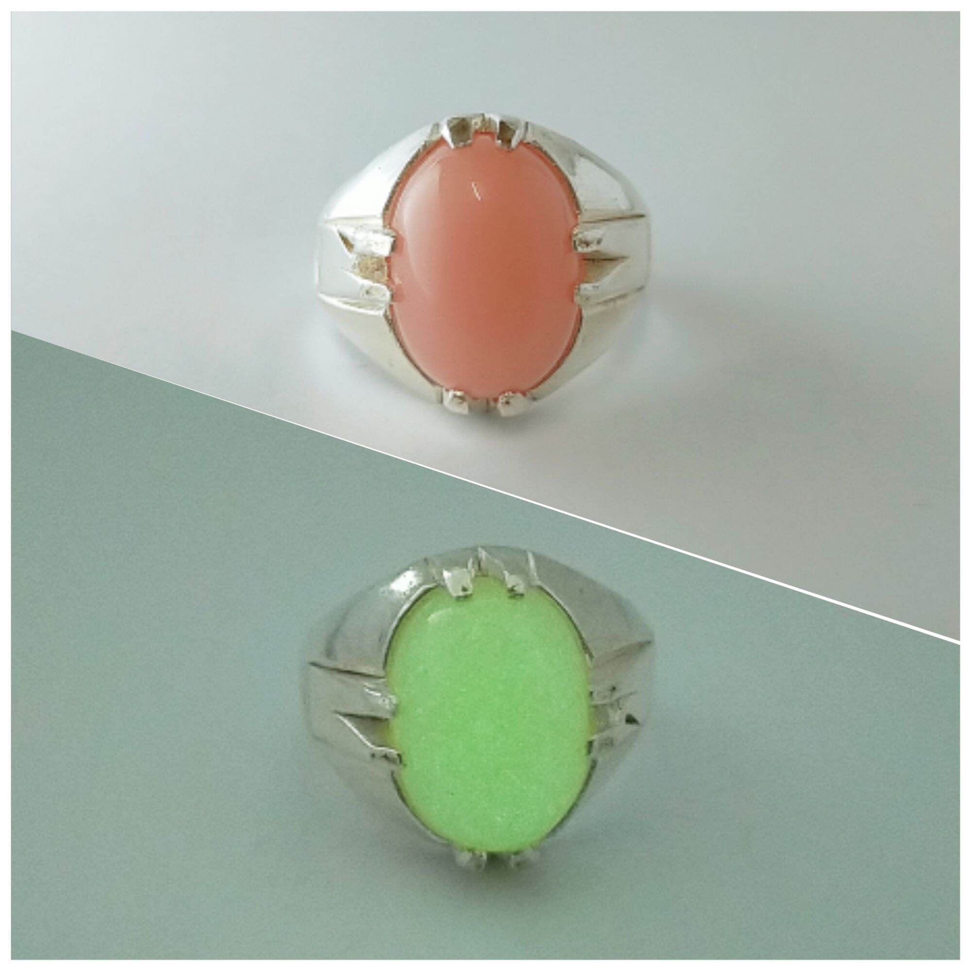 Cincin Batu FOSFOR (Galiga ular) Asli | Lazada