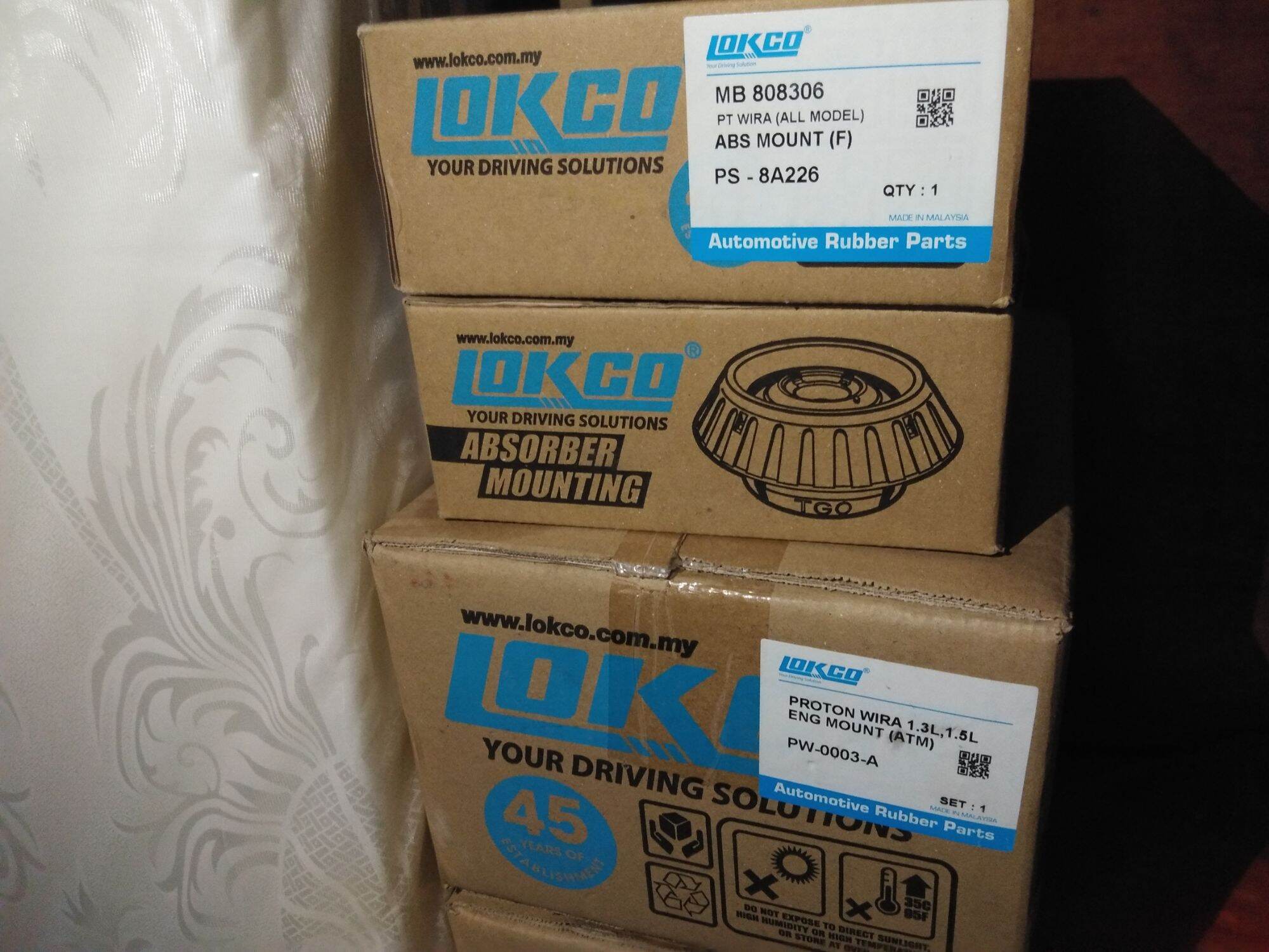 mounting engine & mounting absober wira 1.3/1.5 mouto | Lazada