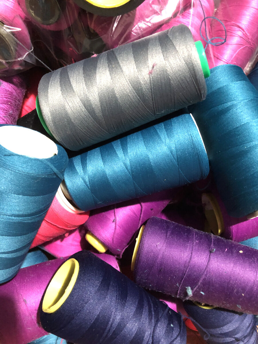 High Elasticity Nylon Lock Stitch Thread Sewing Machine Thread Elastic ...