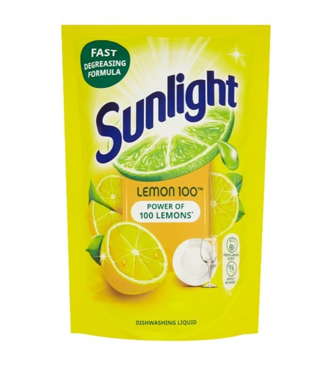 Sunlight Lemon 100 Dishwash Refill Liquid 700ml | Lazada