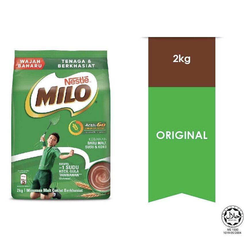 Nestle MILO Activ-Go 1KG / 2KG / 1.1KG / 2.2KG | Lazada