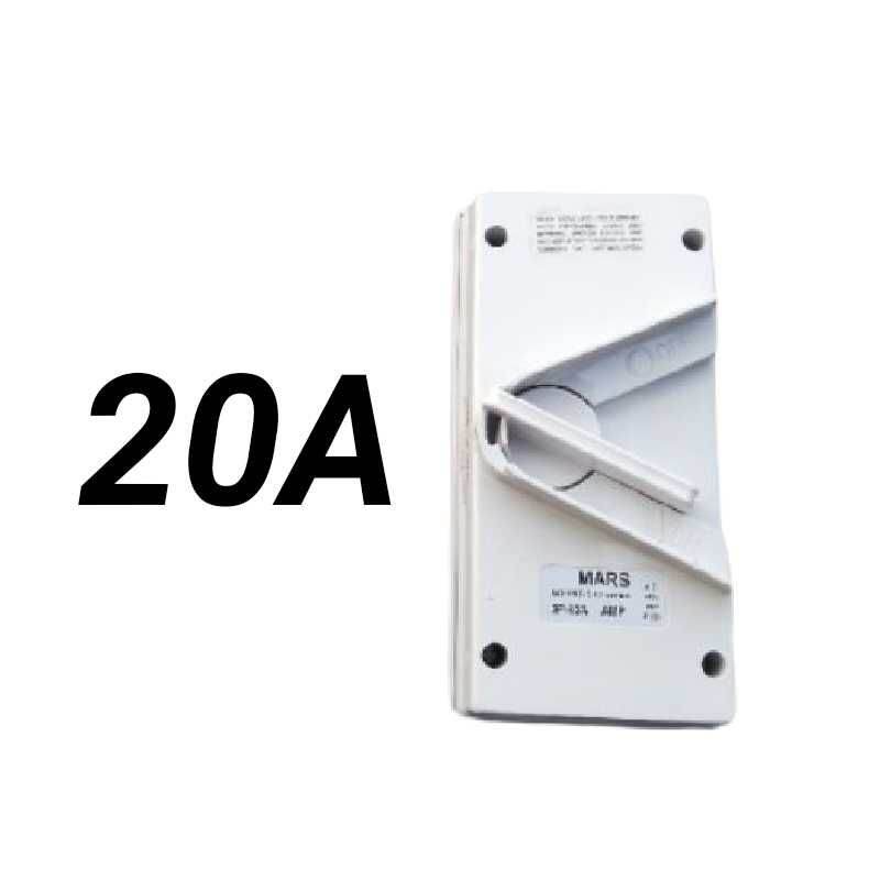 IP66 3POLE ISOLATOR SWITCH WEATHERPROOF SURFACE SWITCH 20A 35A 63A | Lazada