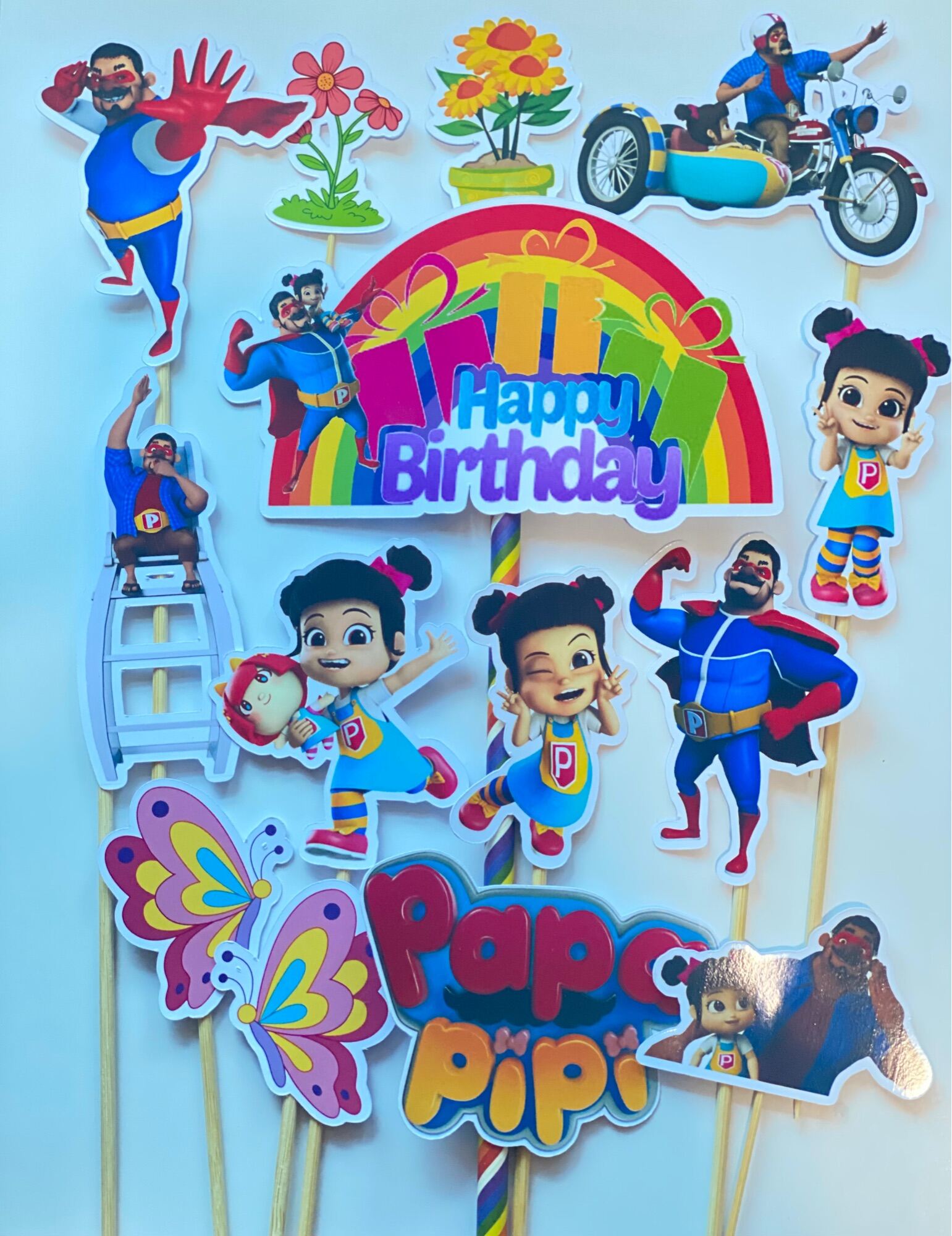 Papa & Pipi Zola Topper Cake | Lazada