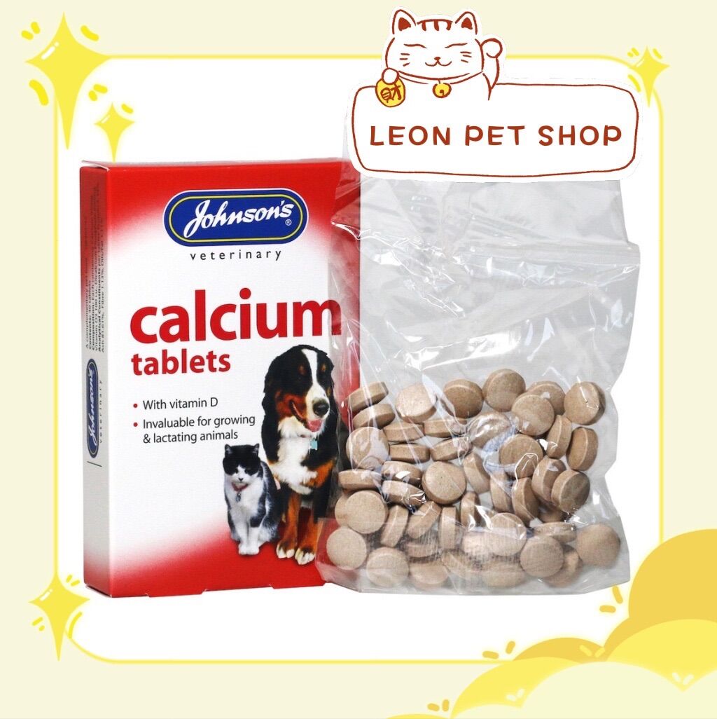 JOHNSON'S VETERINARY CALCIUM TABLETS 40 Tablets | Lazada