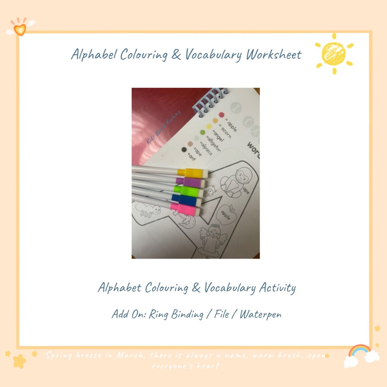 Alphabet Learning Alphabet Writing Alphabet Tracing Alphabet Colouring ...