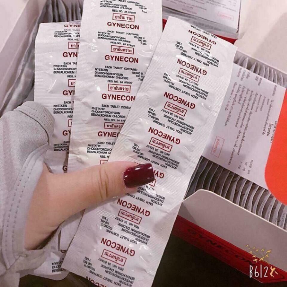 Thuoc Dat Tri Huyet Trang Se Khit Gynecon Thailan / Vi | Lazada