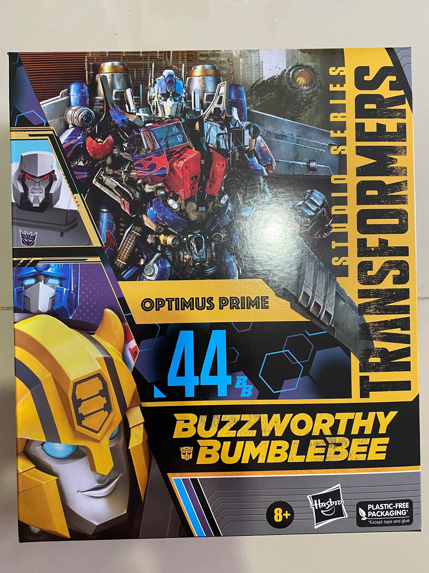 Transformers Buzzworthy Bumblebee 44 Jetwing Optimus Prime | Lazada