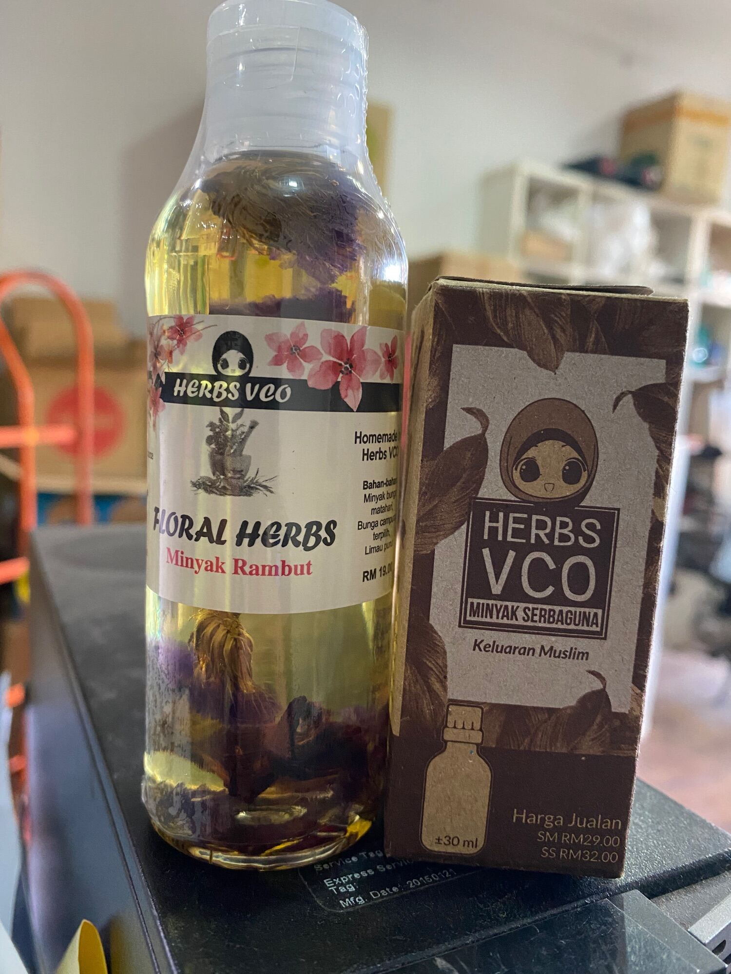 Minyak rambut herbs Vco original | Lazada