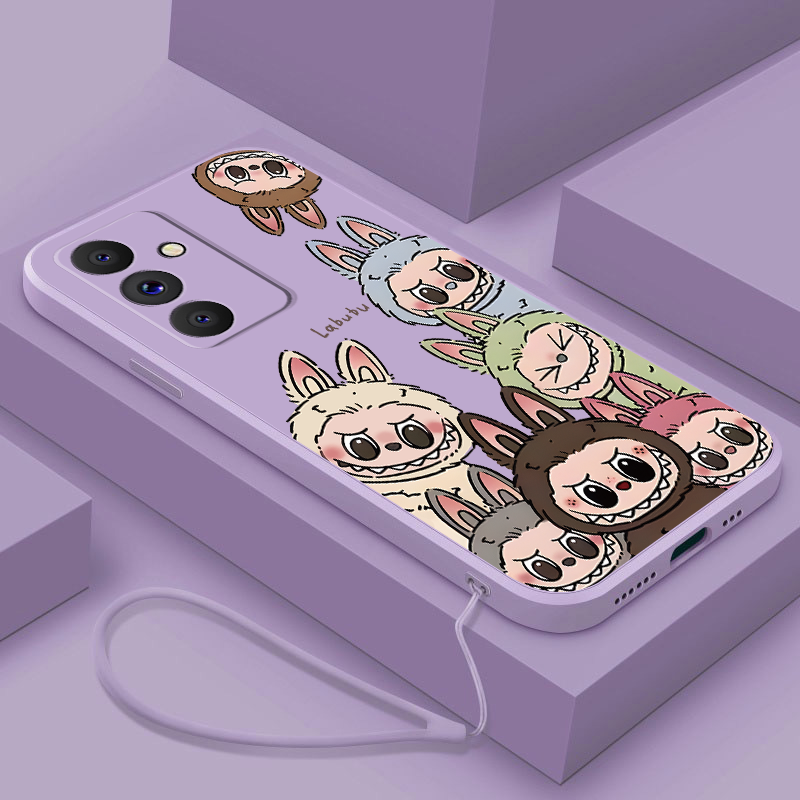 Samsung A17 samsung A07 A17 5G Lovely Labubu Silicon Case Cute Simple ...