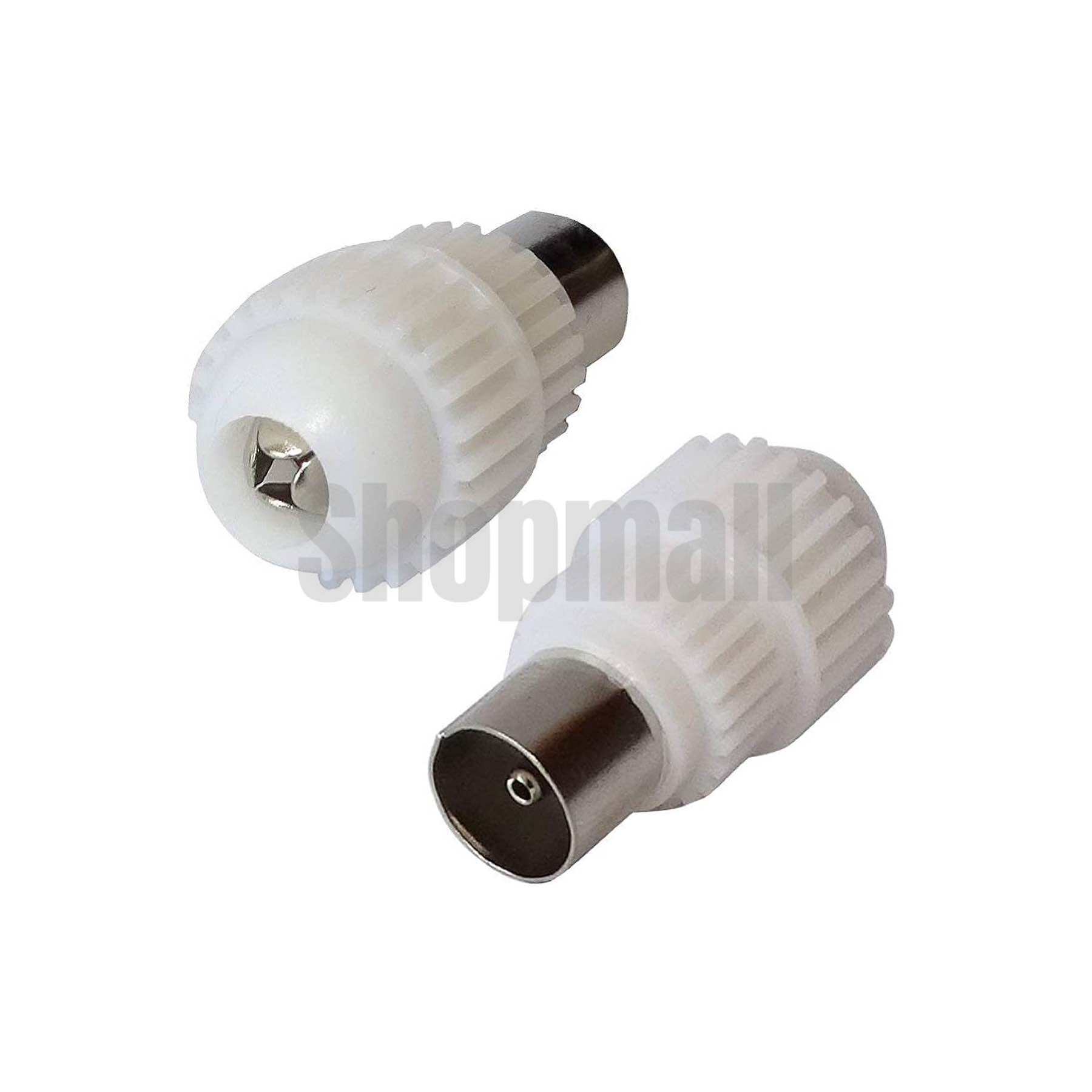 TV Ariel Antenna Connector Socket | Male / Female Coaxial TV Antenna ...