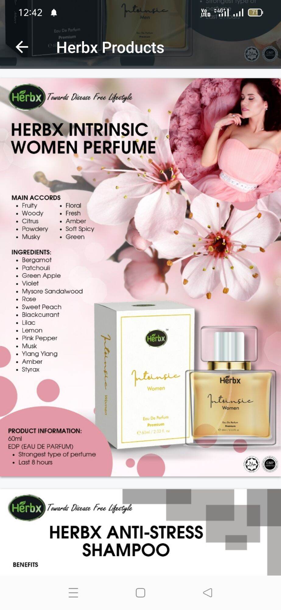 herbx women perfume | Lazada
