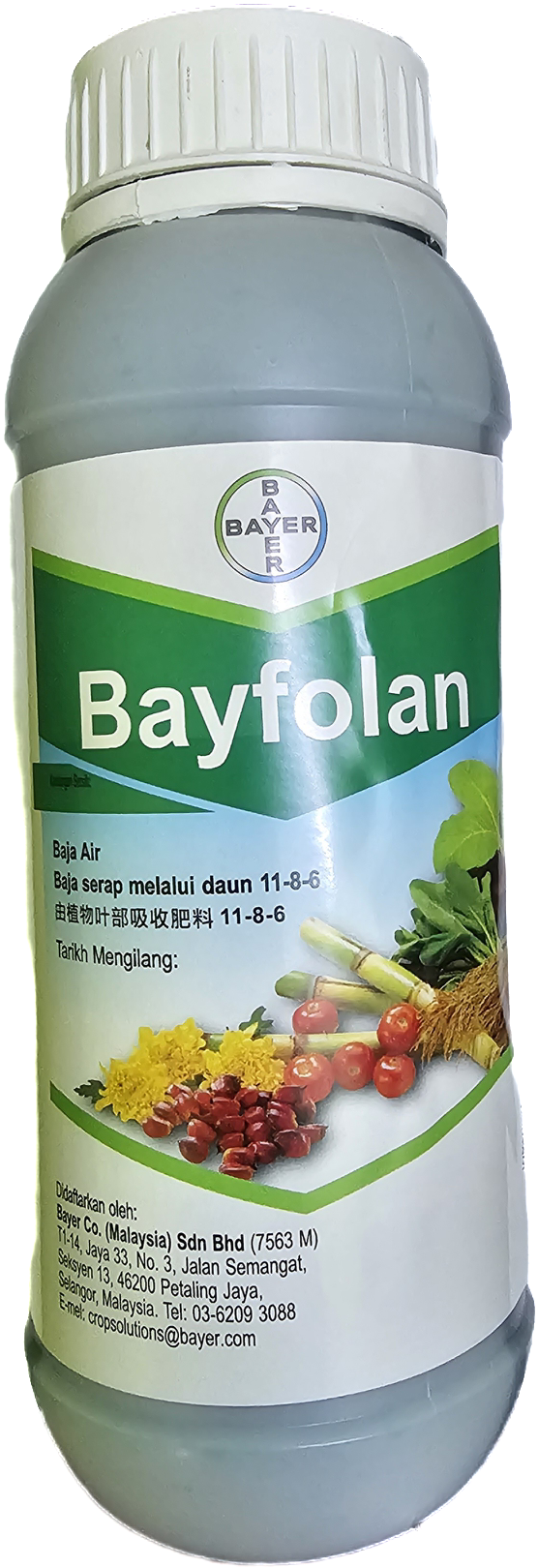 1 Liter Bayer Bayfolan / Baja Foliar / Foliar Fertiliser / NPK 11:8:6 ...
