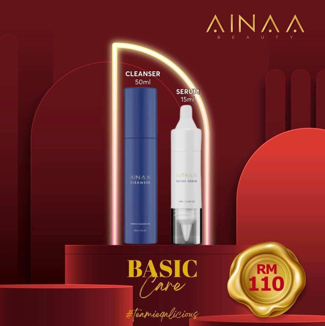 Ainaa Beauty Set Combo Original HQ : Basic Care | Essential Care | Back ...
