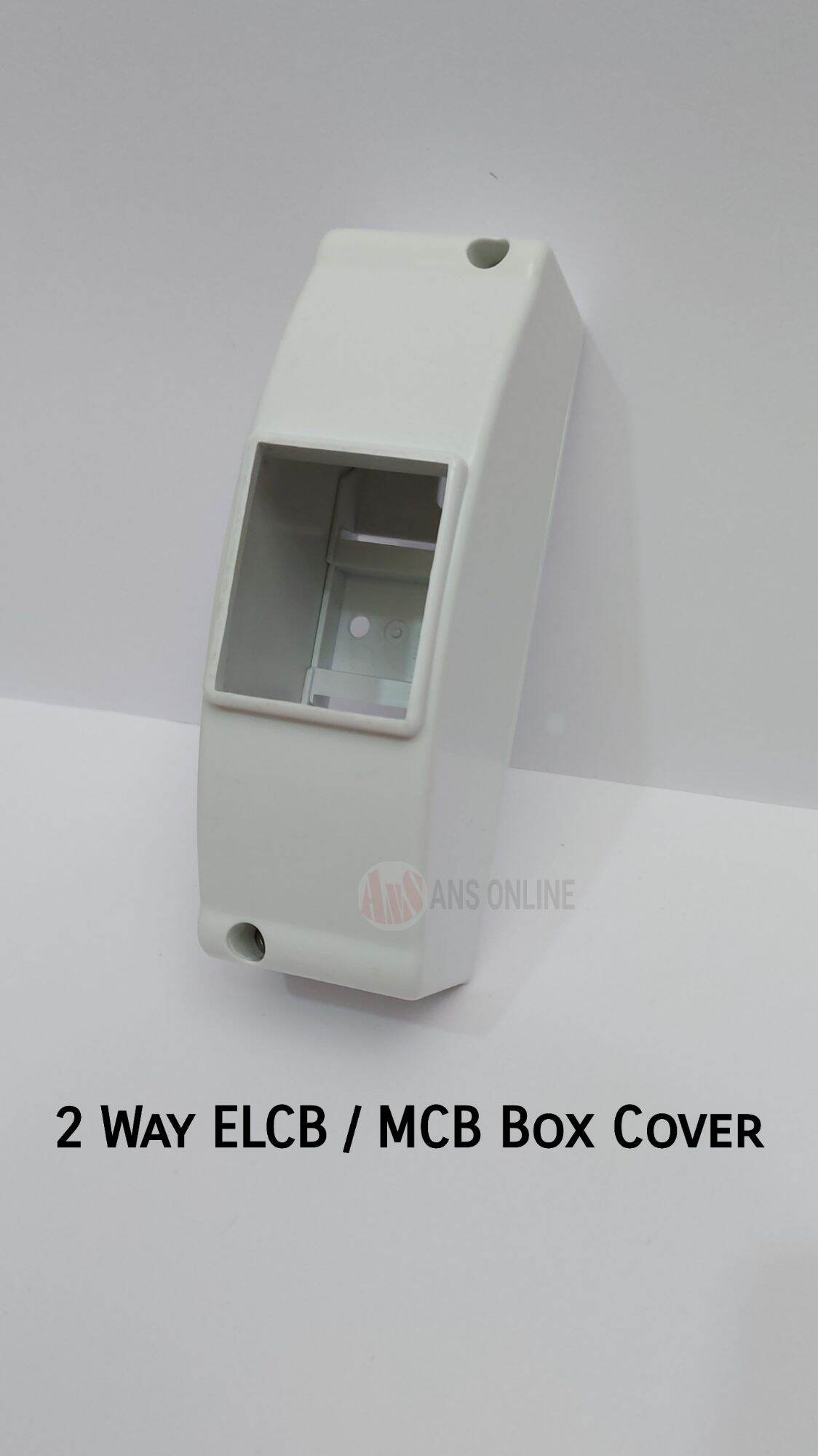 Pvc Link ABS 2 & 4 Way ELCB / MCB Box Cover White | Lazada