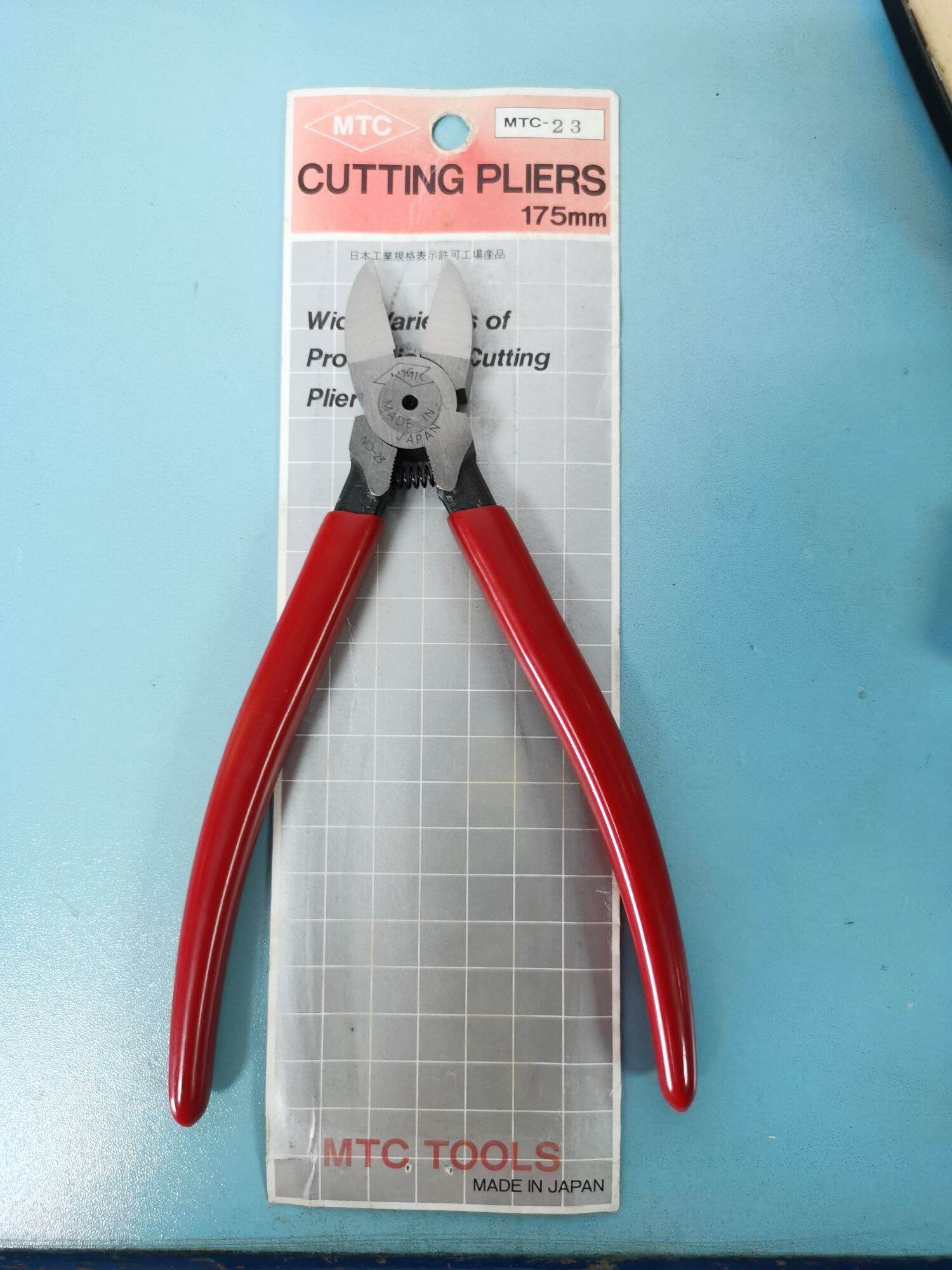 (Original) MTC Cutting Pliers 175mm MTC - 23 Made in Japan (Local Seller) | Lazada