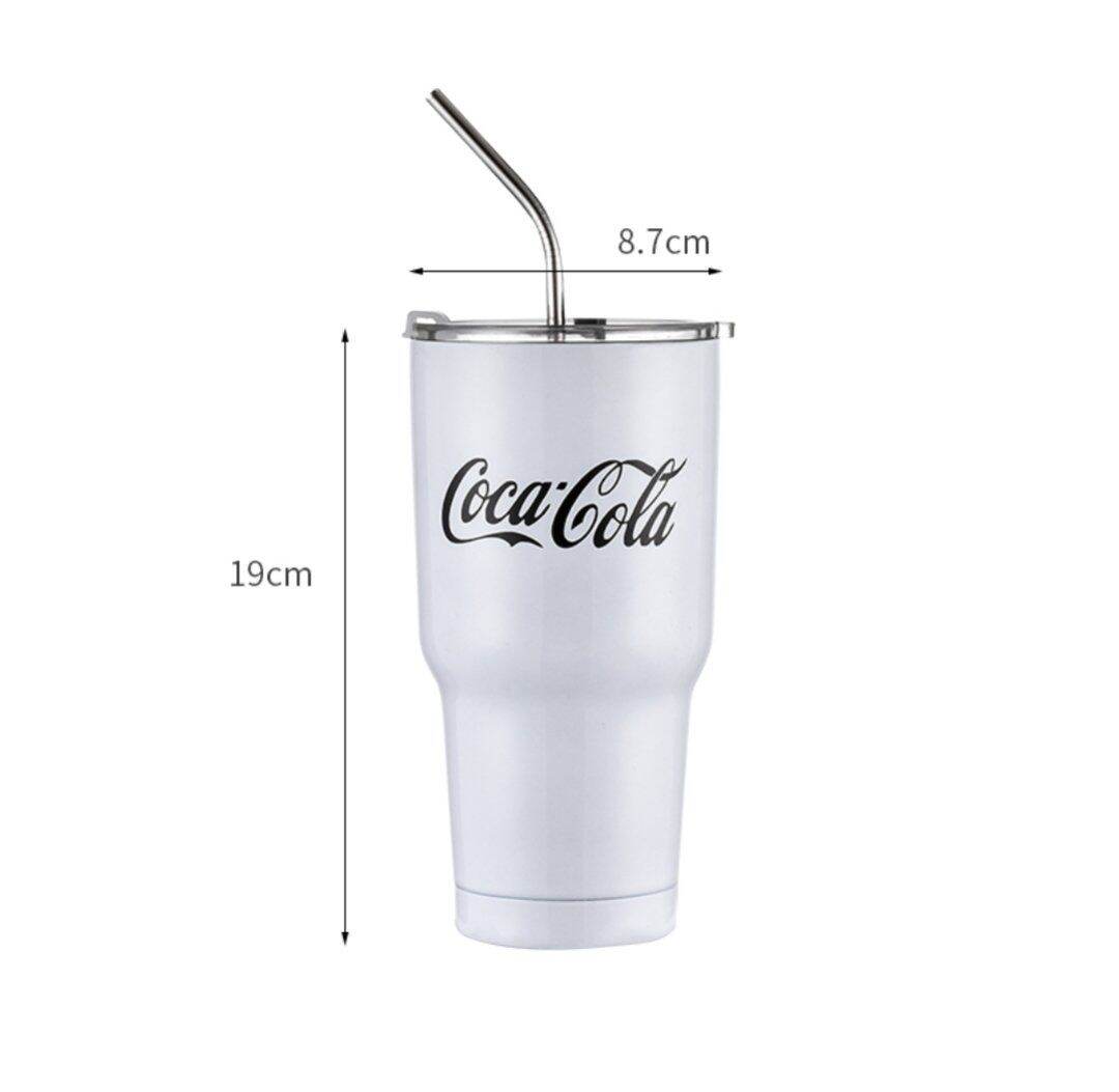 900ml Coca-Cola 304 Stainless Steel Metal Tupperware Warm Thermo Mcd ...