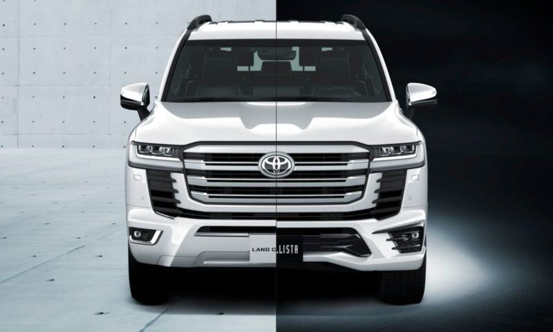 Toyota Land Cruiser 2023 FJ300 Lc300 Modellista v2 front rear skirt lip ...