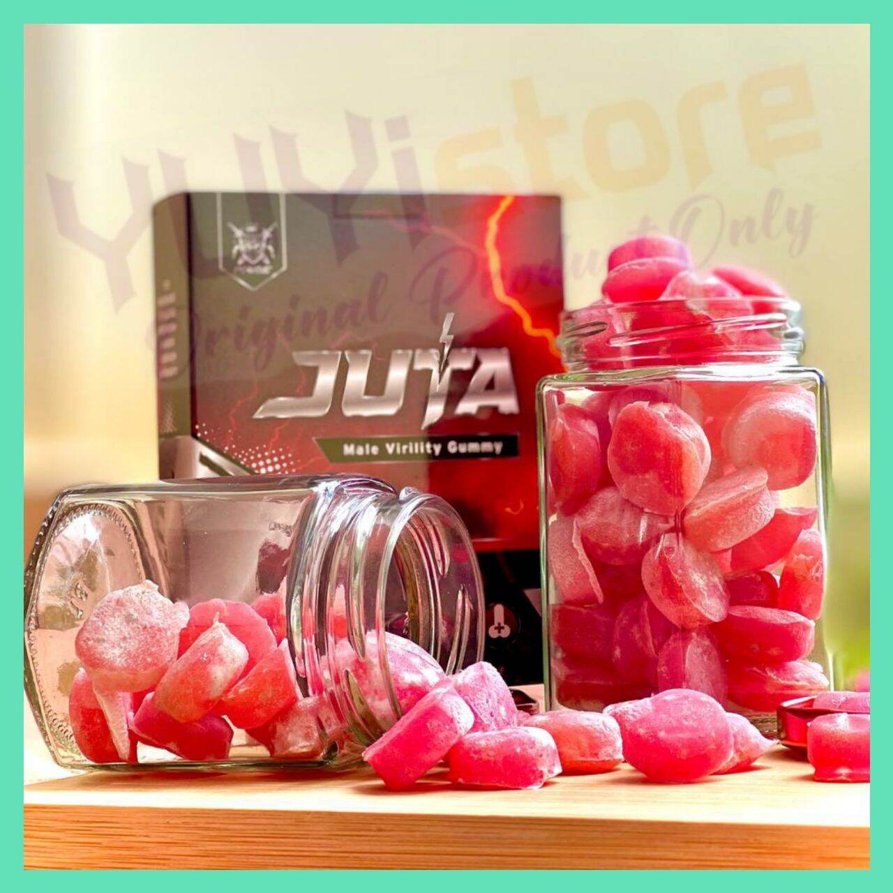 【Trial Pack】JUTA Gummy/1 box 6 Gummies | Lazada