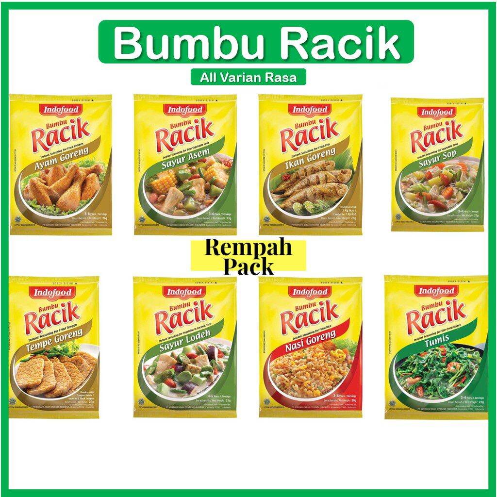RACIK BUMBU MASAKAN INSTANT DARI INDONESIA | Lazada