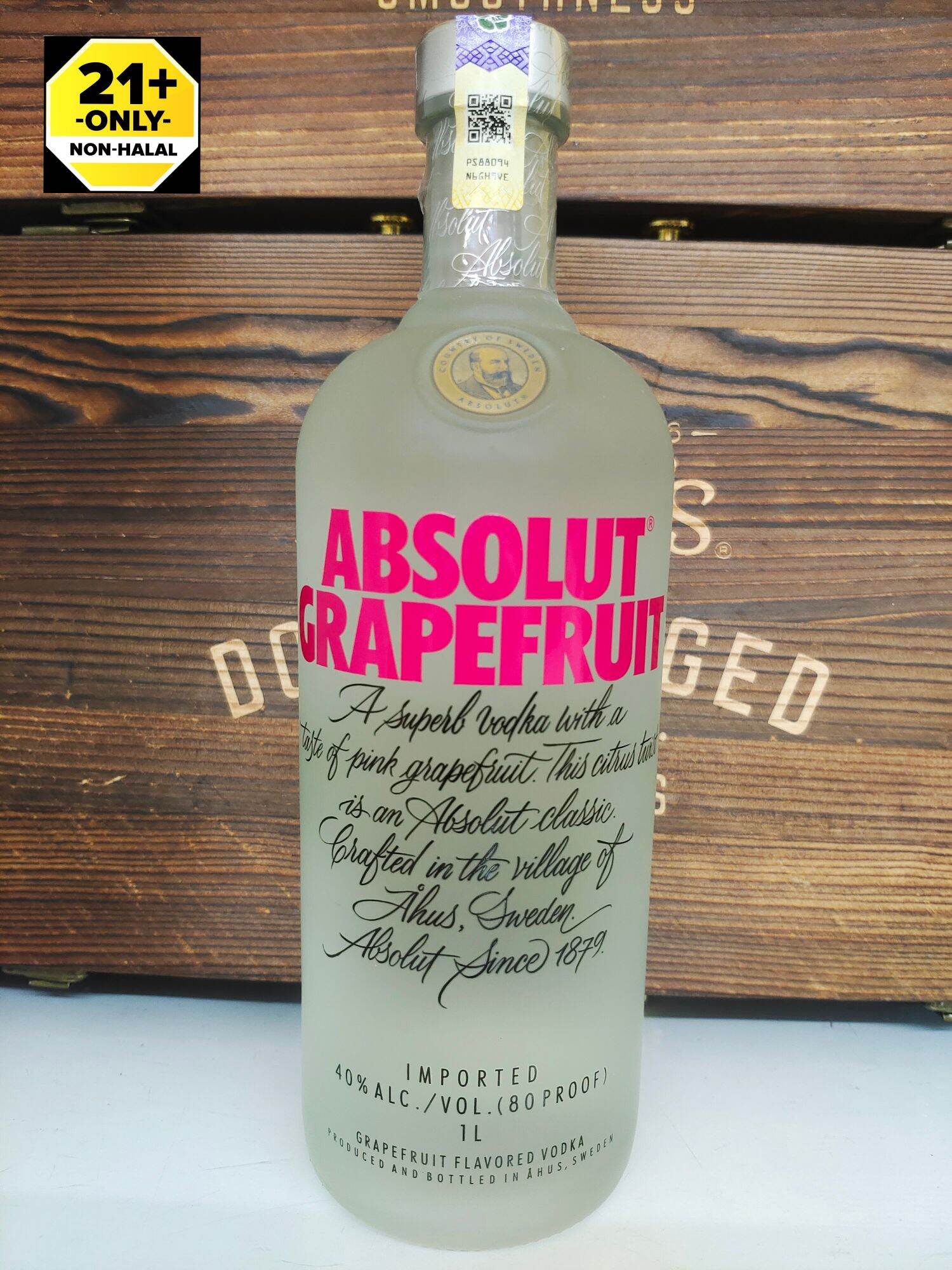 Absolut Vodka Grapefruit 1L 💯 Original Ready Stock | Lazada