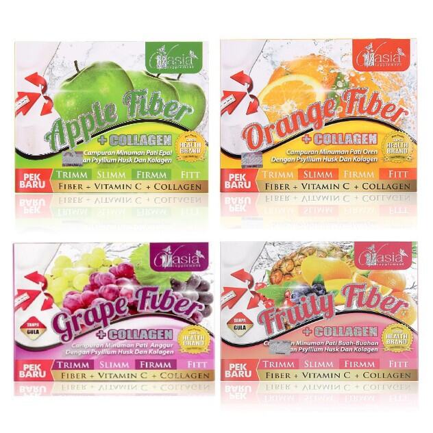 VASIA APPLE FIBER / ORANGE FIBER / GRAPE FIBER / FRUITY FIBER (10'S ...