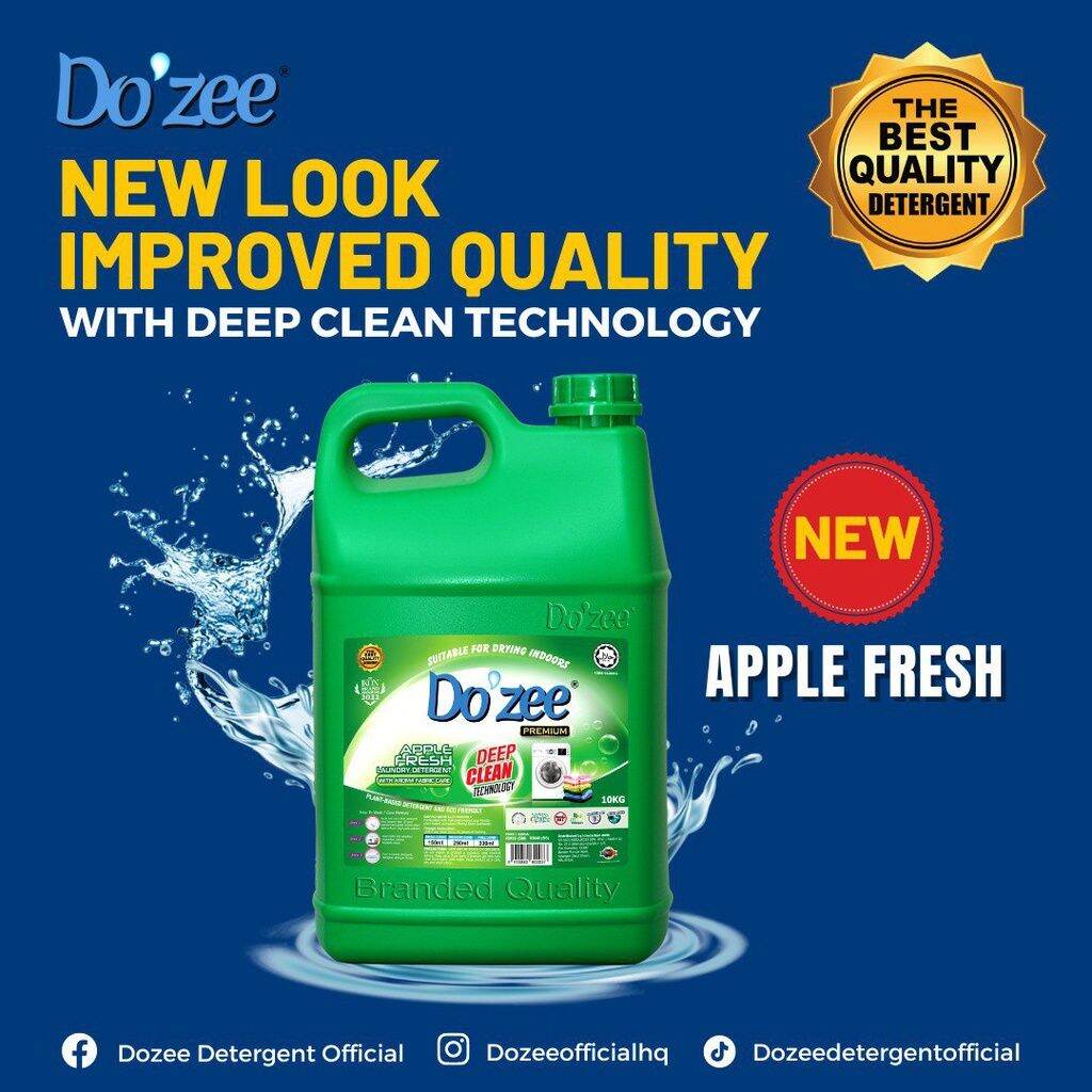 DO'ZEE SABUN BASUH BAJU 1.8kg, 4kg ,10kg | Lazada