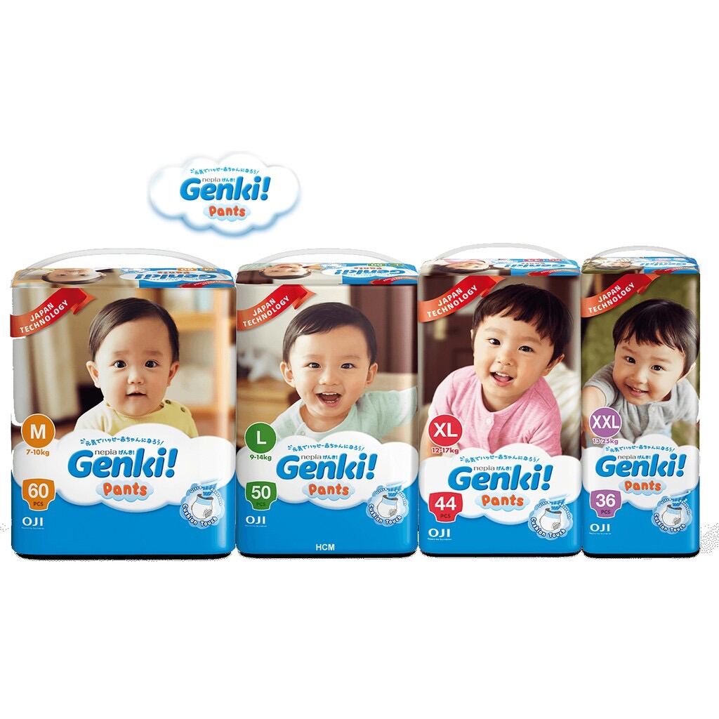 GENKI PANTS MEGA Twin Pack - M60 / L50 / XL44 / XXL36 | Lazada