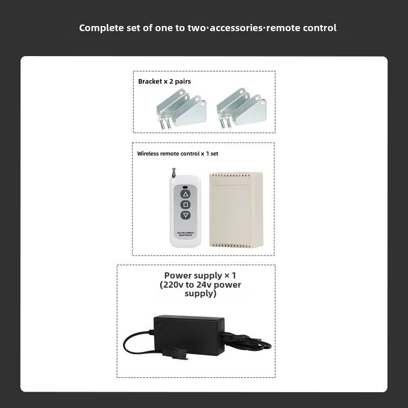 Electric Push Rod Motor Automatic Telescopic Rod Reciprocating DC 24V ...