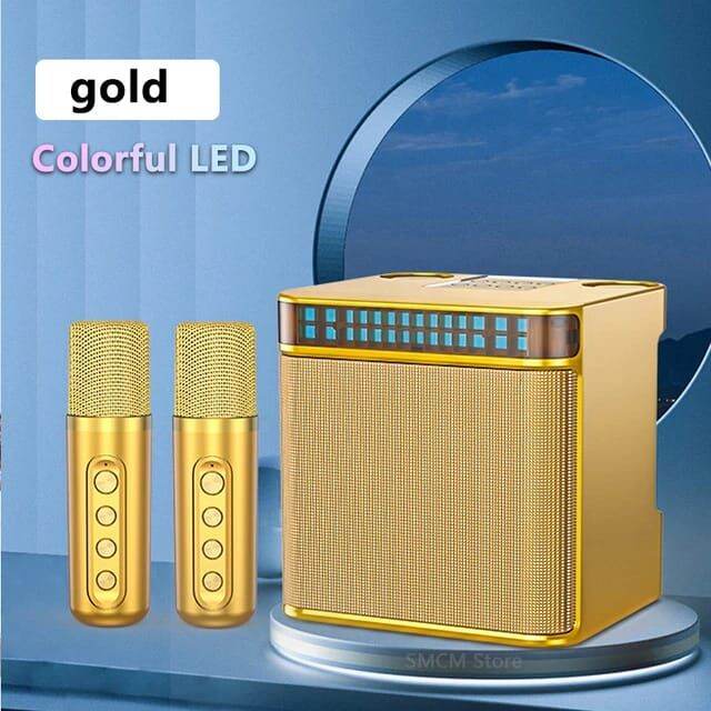 SU-YOSD YS223 Wireless Karaoke Speaker With Two Wireless Microphone ...