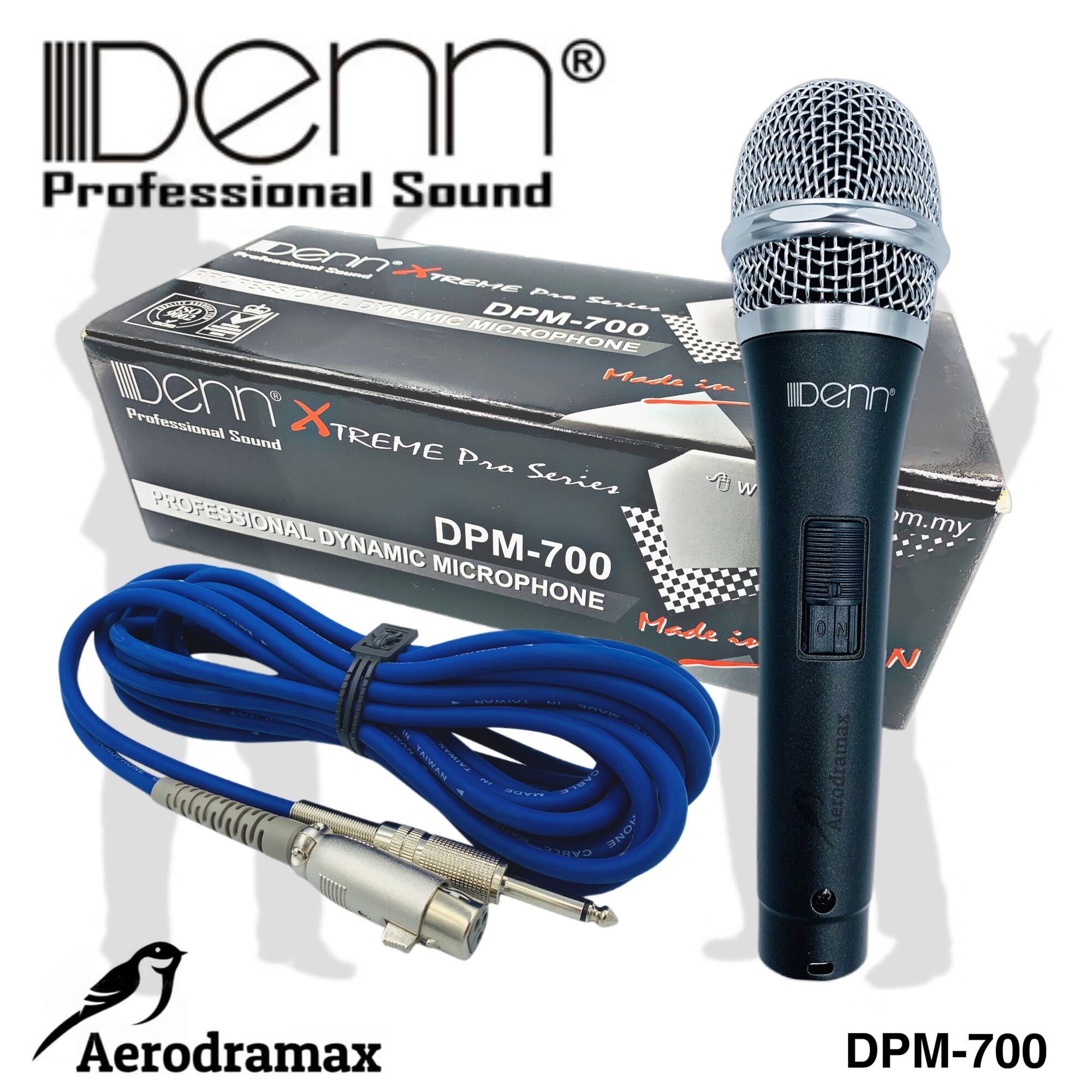 DENN DPM-700 Professional Dynamic Microphone | Lazada