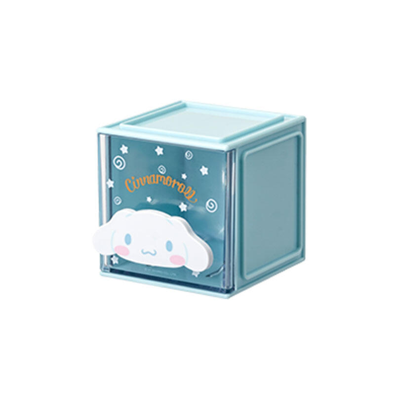 MINISO Miniso Sanrio Jenga Desktop Drawer Storage Box Cinnamoroll ...