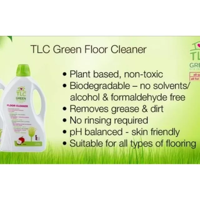 TLC Green Floor Cleaner 环保地板清洁剂 (APPLE苹果) - 2L | Lazada