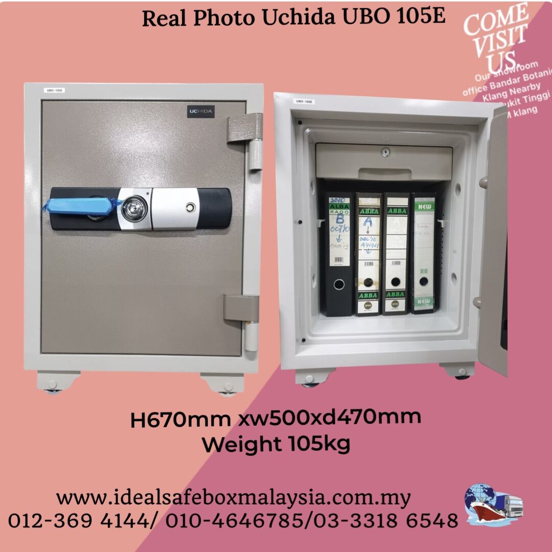 Uchida Safe Box Peti Besi Uchida UCHIDA Fire Resistant Safe Box (UBO ...