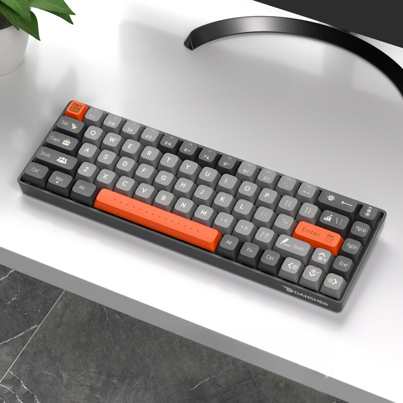 unsharkable Mechanical Gaming Keyboard 68 Keys Hot-Swappable Compact ...