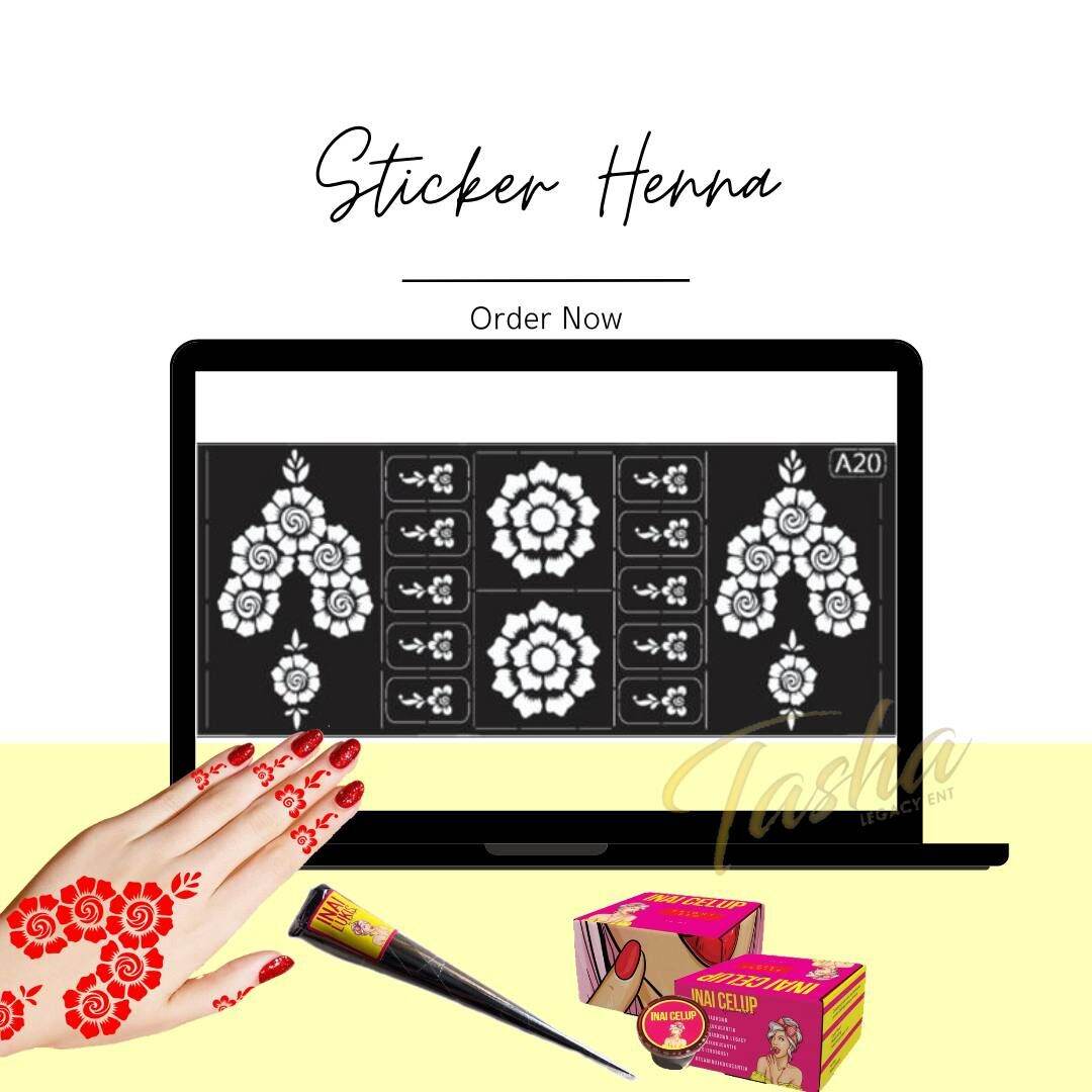 Inai Sticker by Tasha Legacy | Lazada