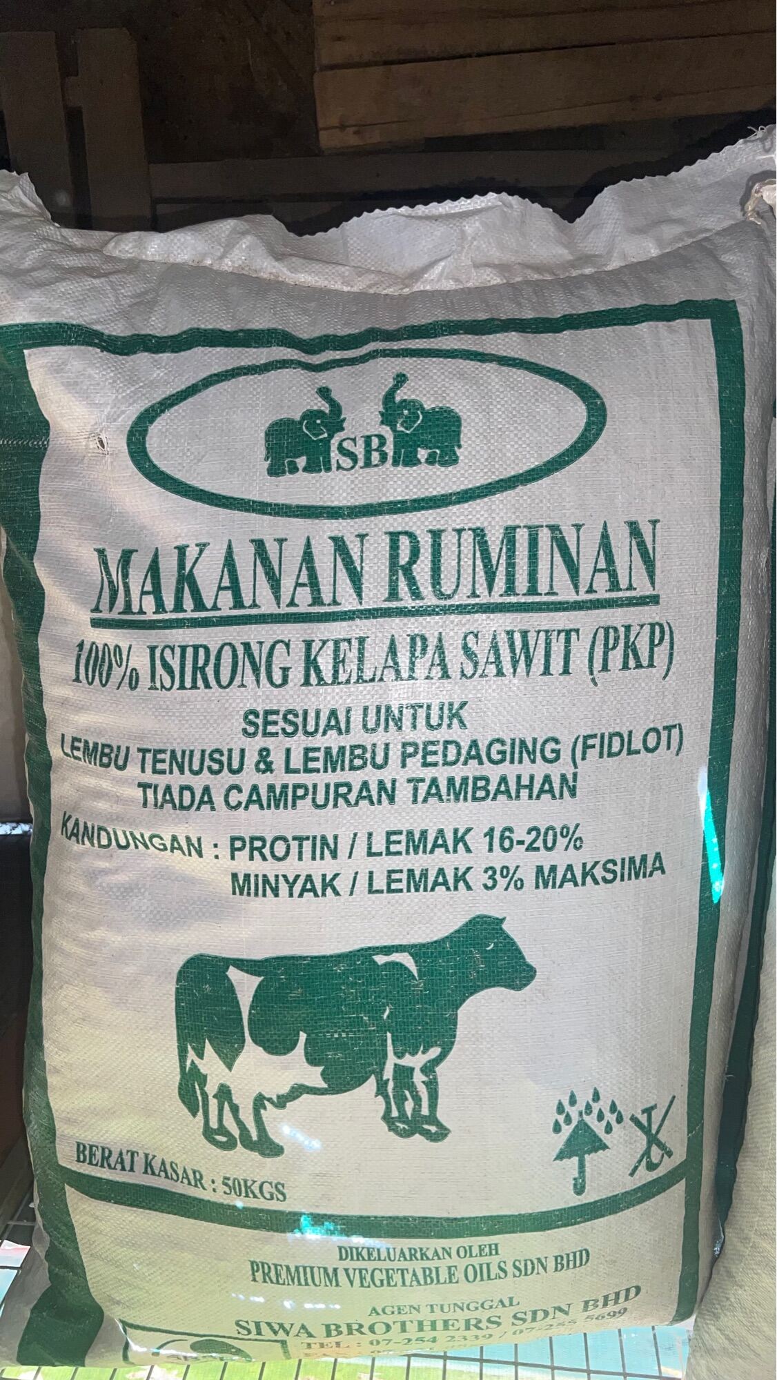 Dedak Johor Makanan Lembu | Lazada