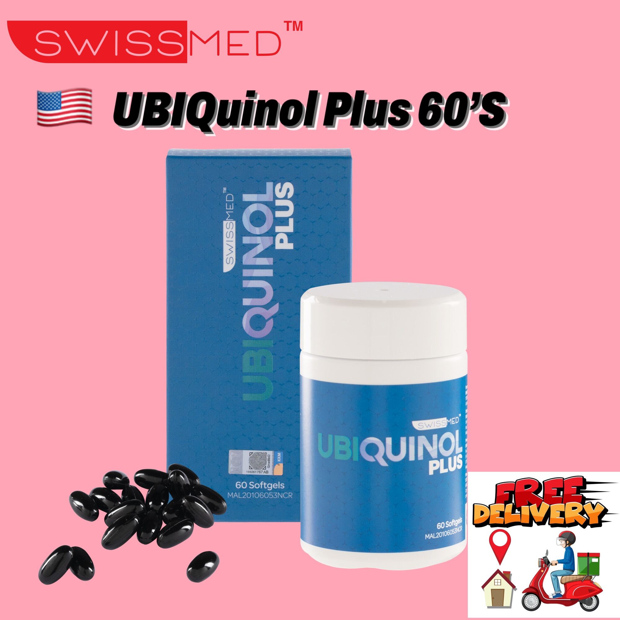 SWISSMED™ Ubiquinol Plus Q10 60’S for Heart Health | Lazada