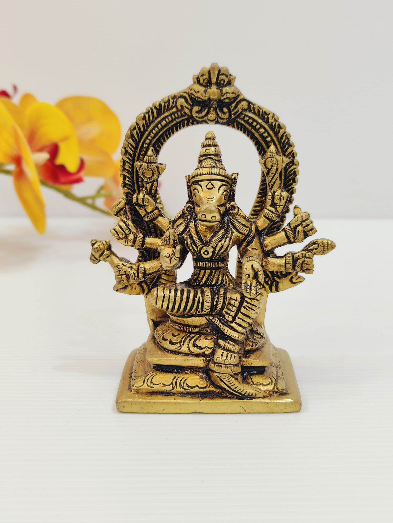 Varahi Amman Statue Thiruvachi | Varahi Amman Brass Statue | Varahi ...