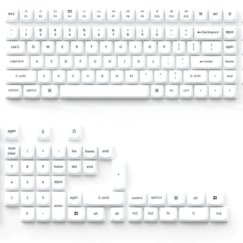 Keychron Original Cherry Height Low Axis PBT Sublimation OSA/OEM/XDA ...